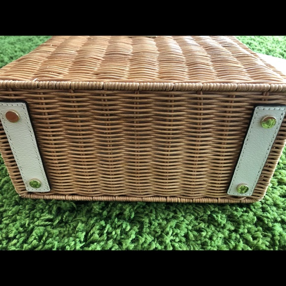 kate spade | Bags | Kate Spade New York Street Sam Straw Satchel | Poshmark